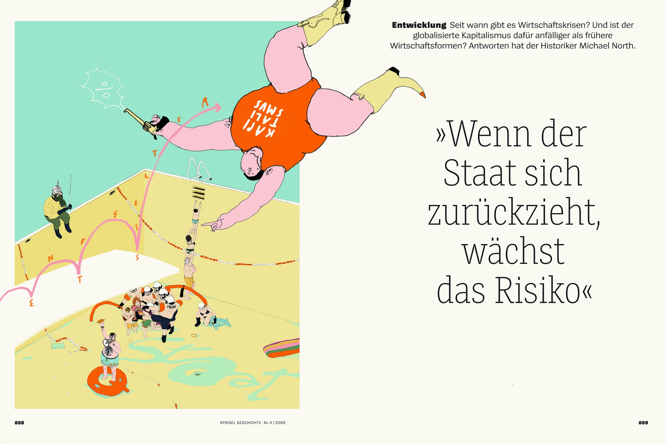 Frank Hobby Höhne . Die Seite mit Motiven vom Illustrator