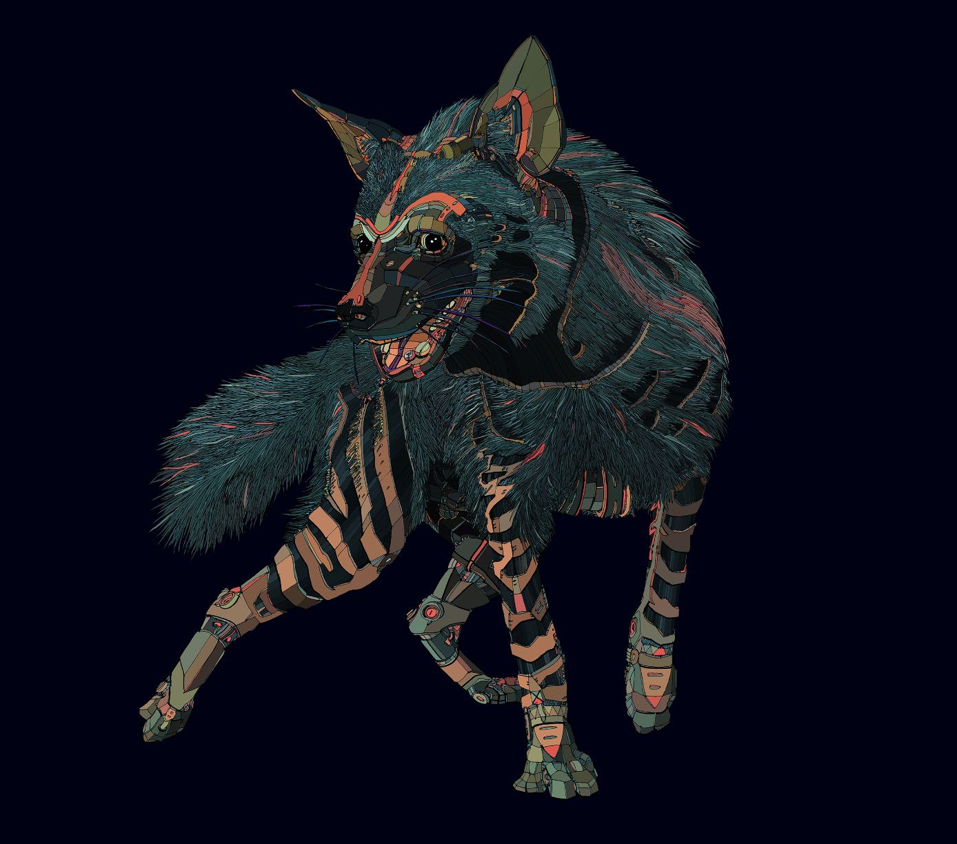 Frank Hobby Höhne . Die Seite mit Motiven vom Illustrator